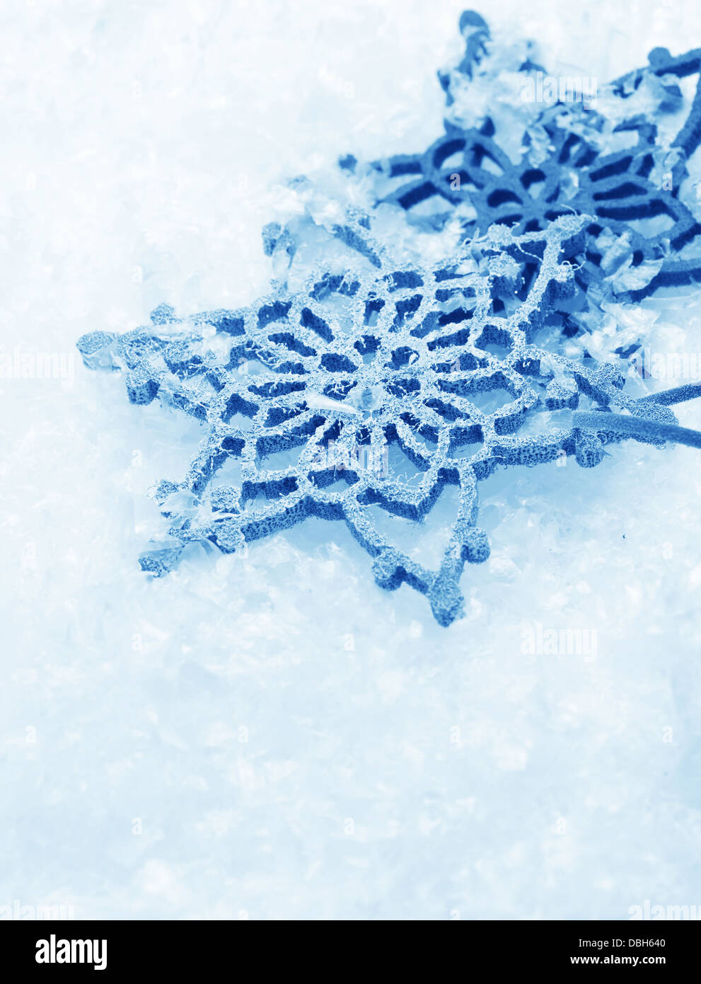 Winter Snow Background. Snowflakes Stock Photo - Alamy