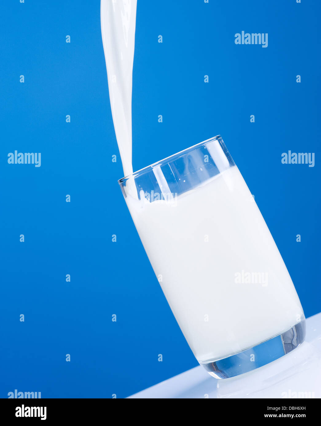 Pouring Healthy Fresh Milk Stock Photo - Alamy