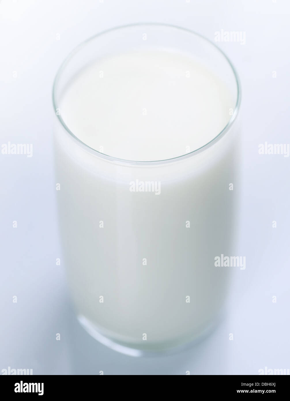 Glass Of Fresh Healthy Milk Stock Photo - Alamy