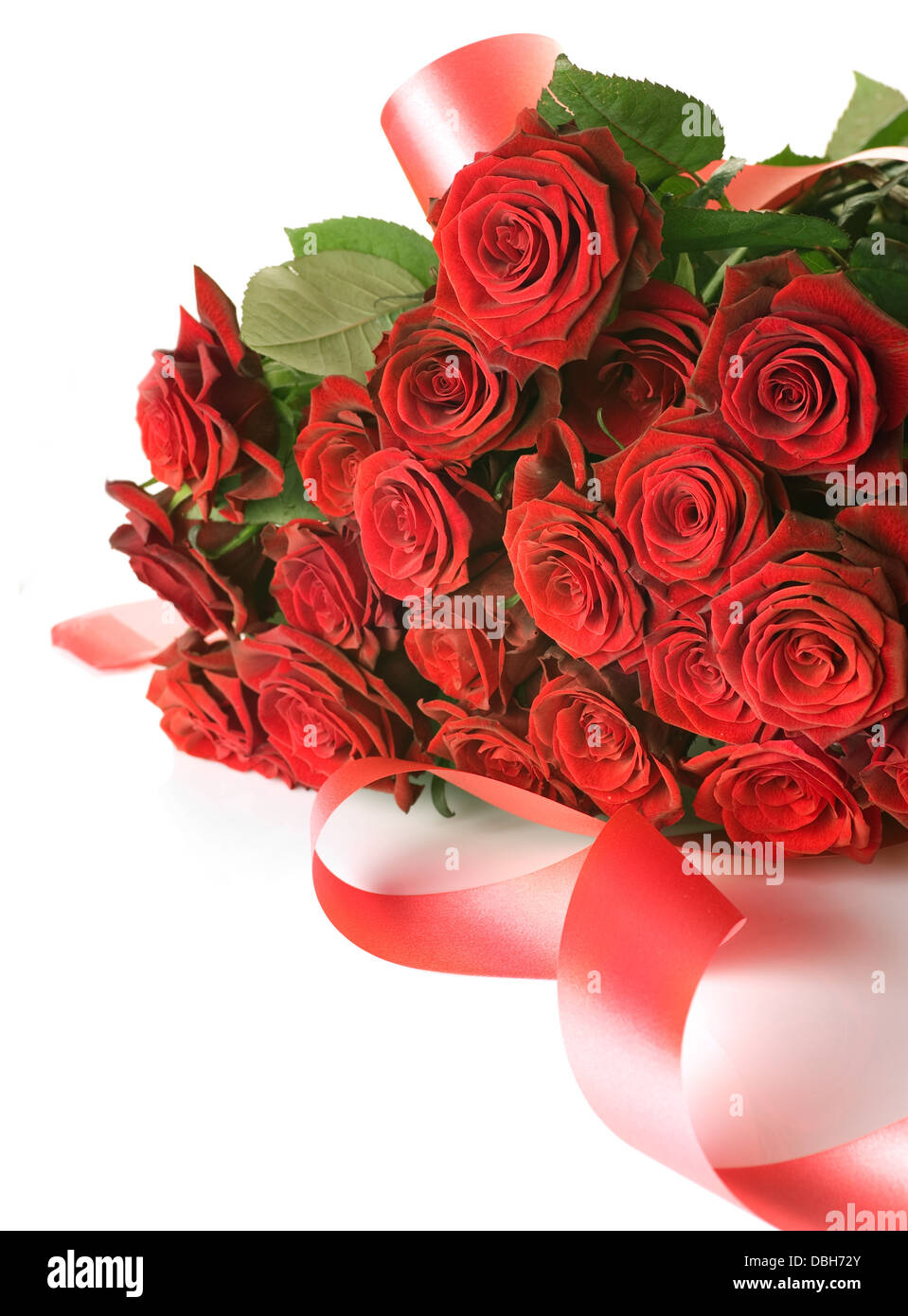 Big Roses Bunch Stock Photo - Alamy