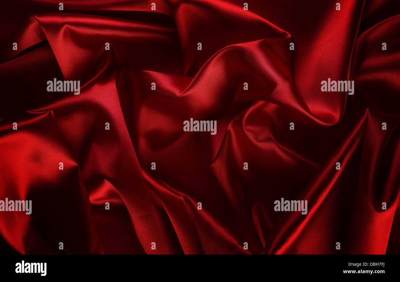 Abstract Red Silk Background Stock Photo - Alamy