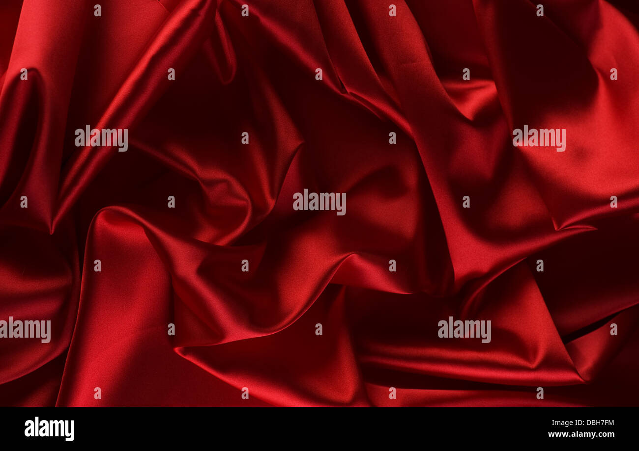 Red silk background hi-res stock photography and images - Alamy