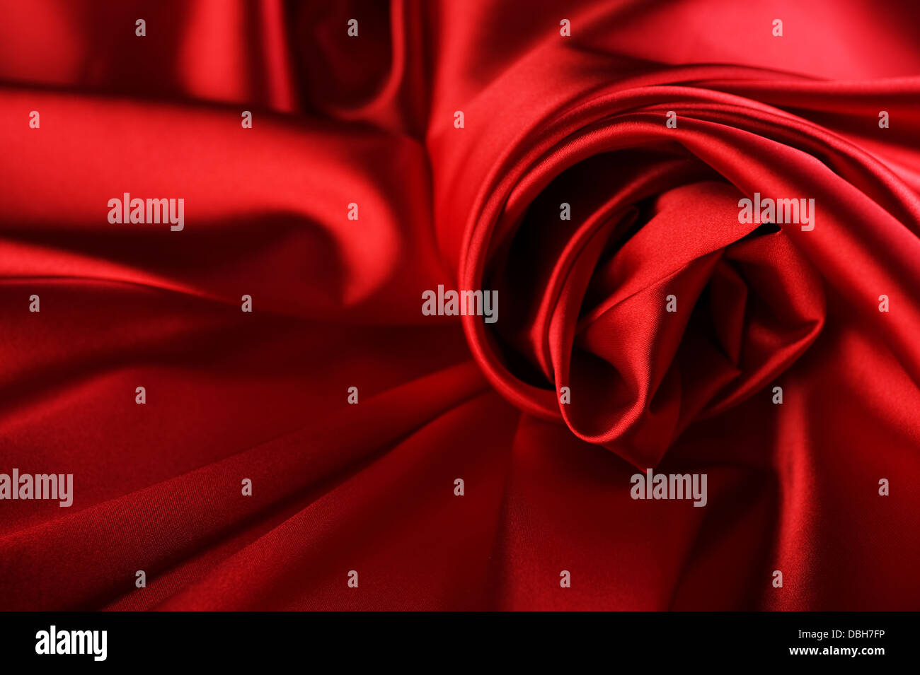 Beautiful red silk hi-res stock photography and images - Alamy