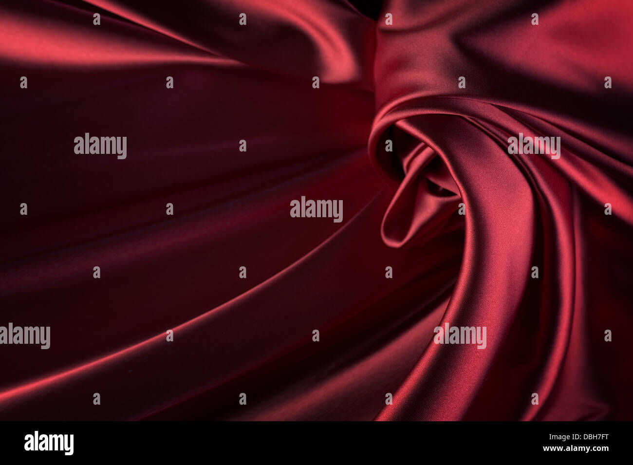 Beautiful Red Silk Stock Photo - Alamy
