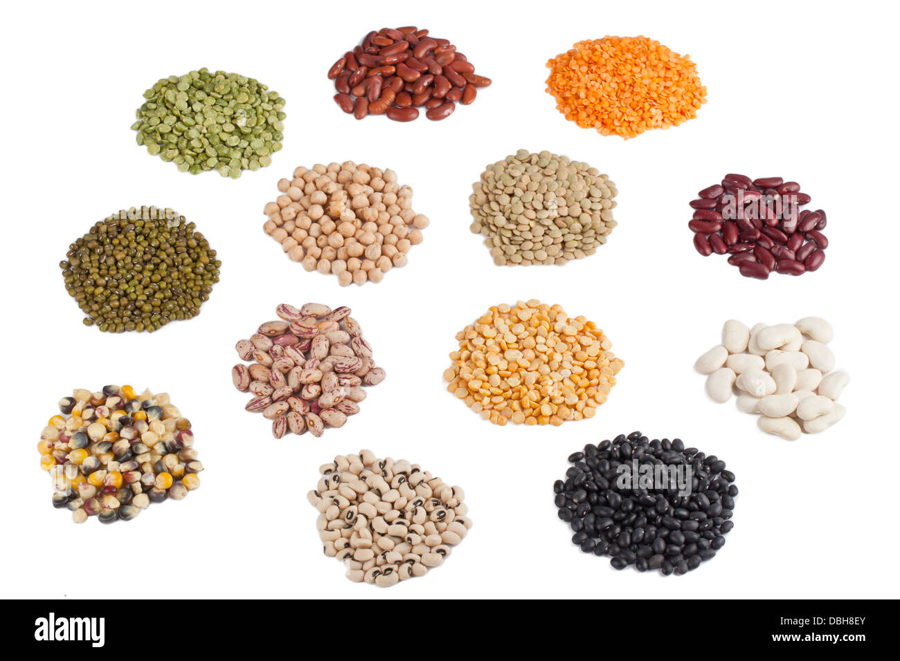 Pulses mixed Cut Out Stock Images & Pictures - Alamy