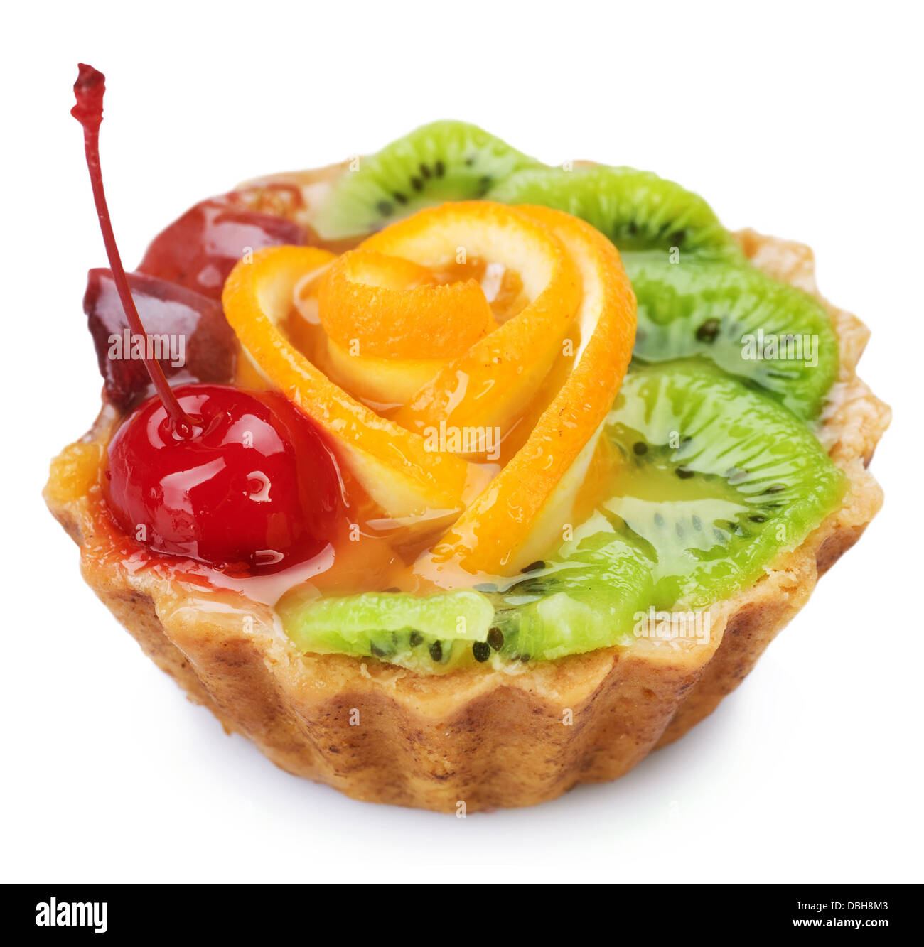 Close up cake fruit Cut Out Stock Images & Pictures - Alamy