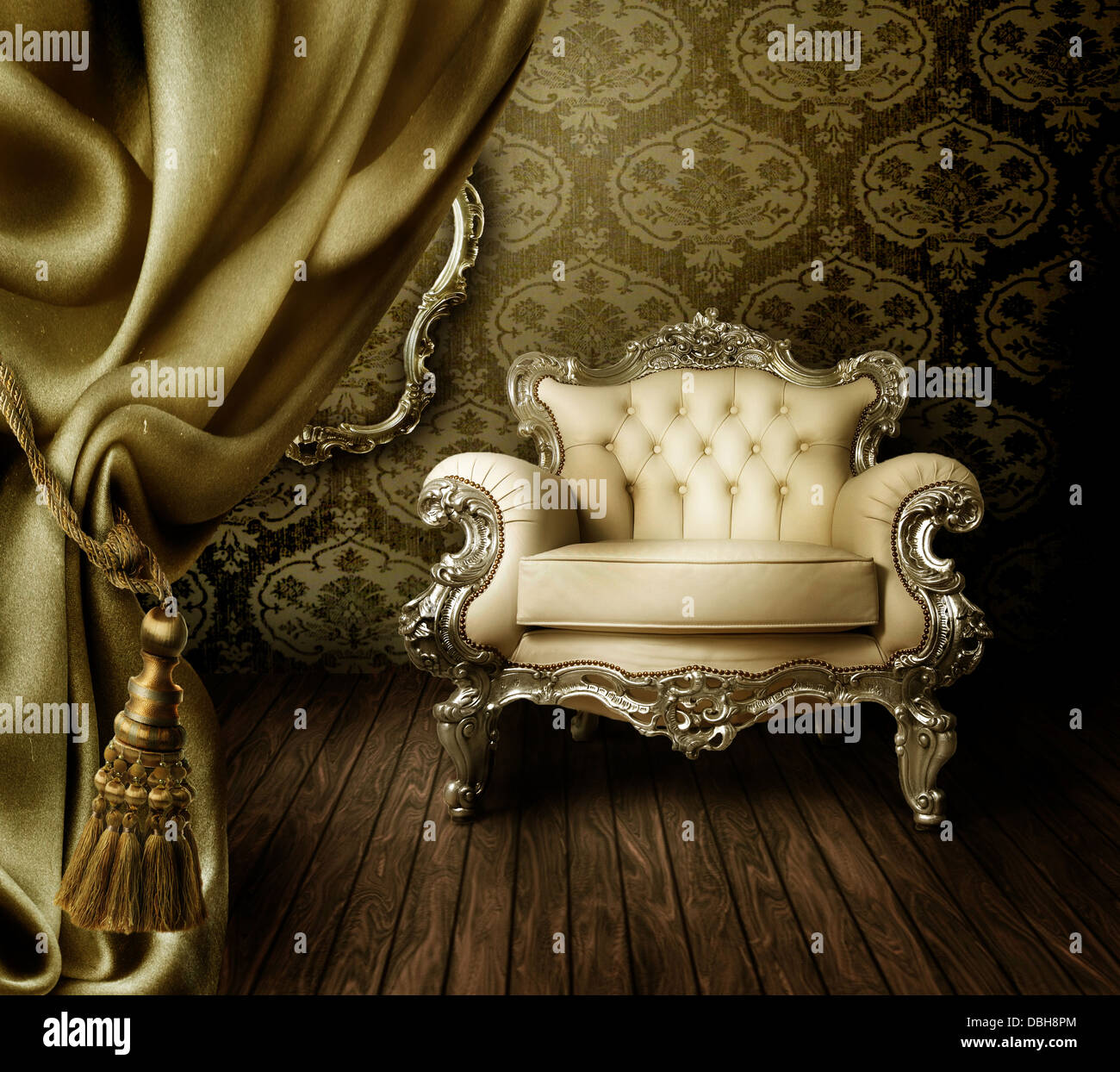 Beautiful Old Styled Interior Stock Photo - Alamy