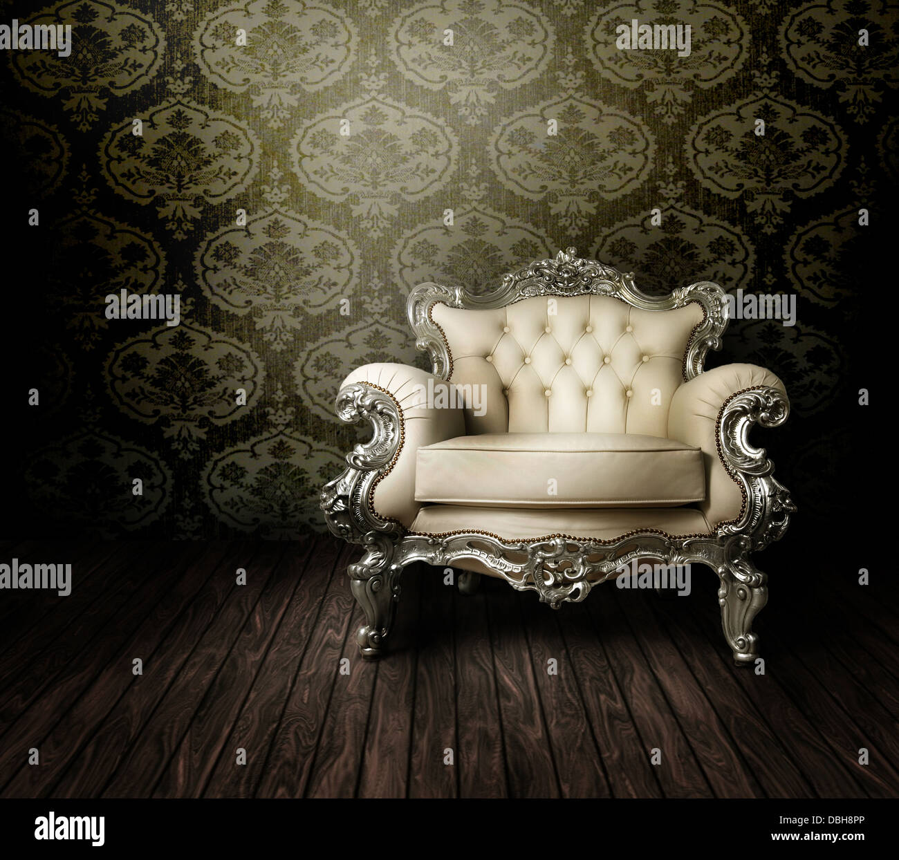 Old Styled Interior Stock Photo - Alamy