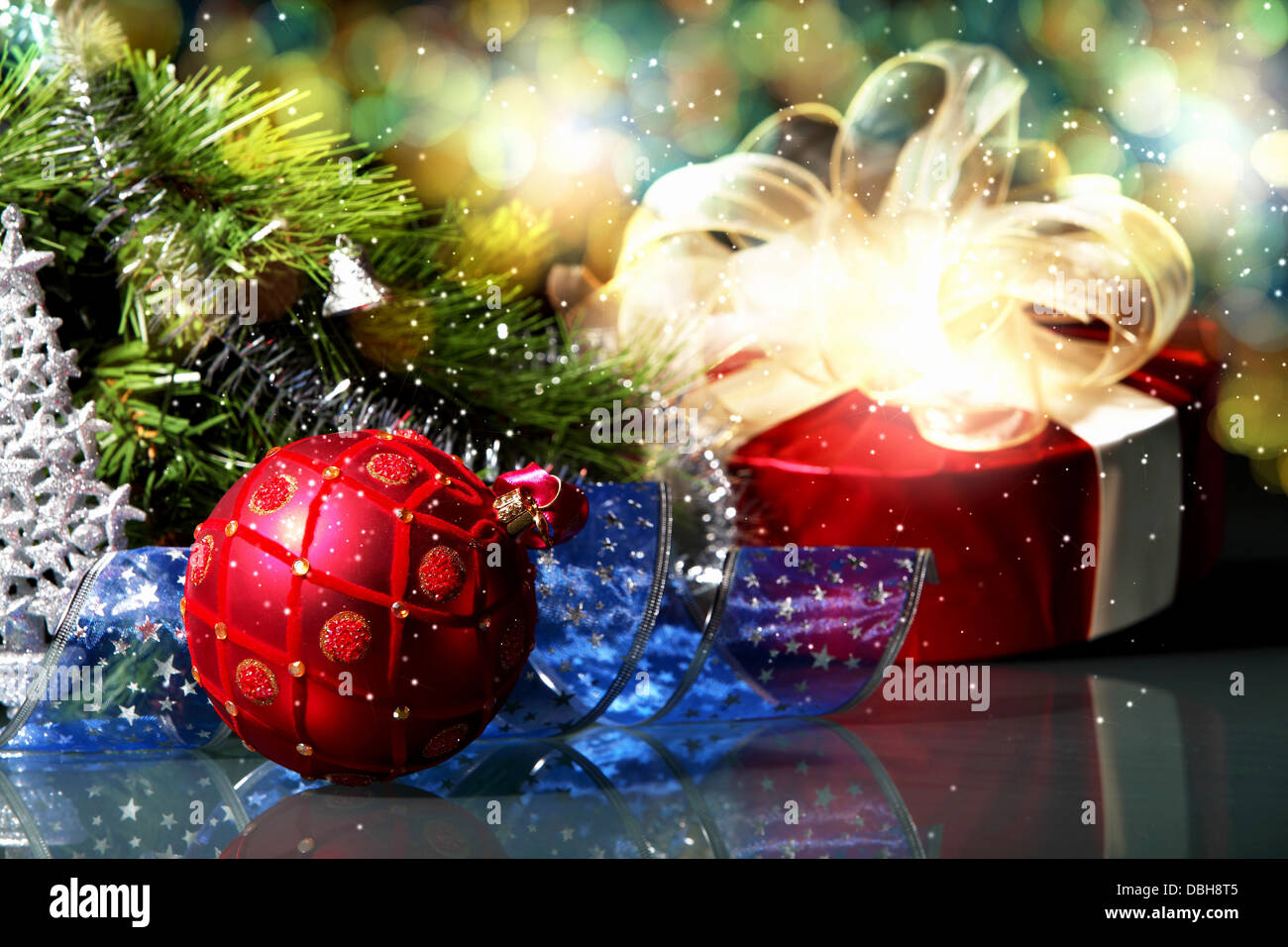 New Year's collage Stock Photo - Alamy