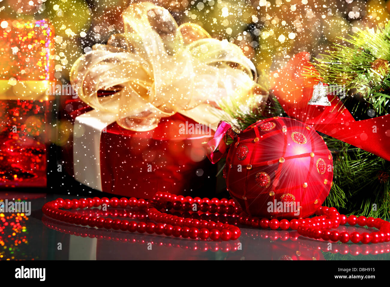 New Year's collage Stock Photo - Alamy