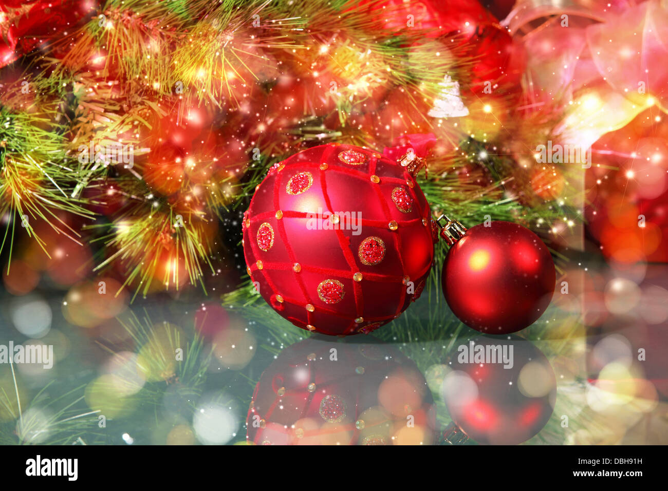 New Year's collage Stock Photo - Alamy