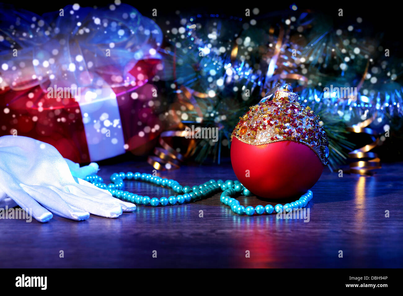 New Year's collage Stock Photo - Alamy