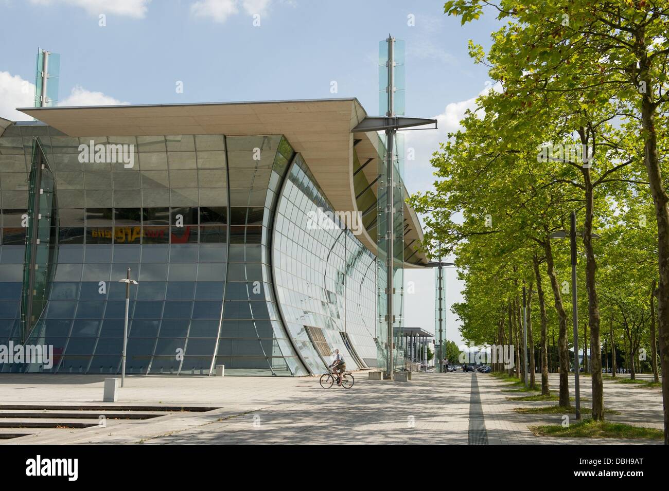 The Germany Pavillion stands at the grounds of the EXPO 2000 in Hanover ...