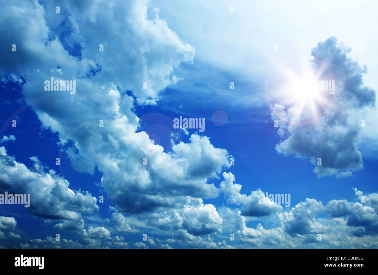 Blue Sky Background Stock Photo - Alamy