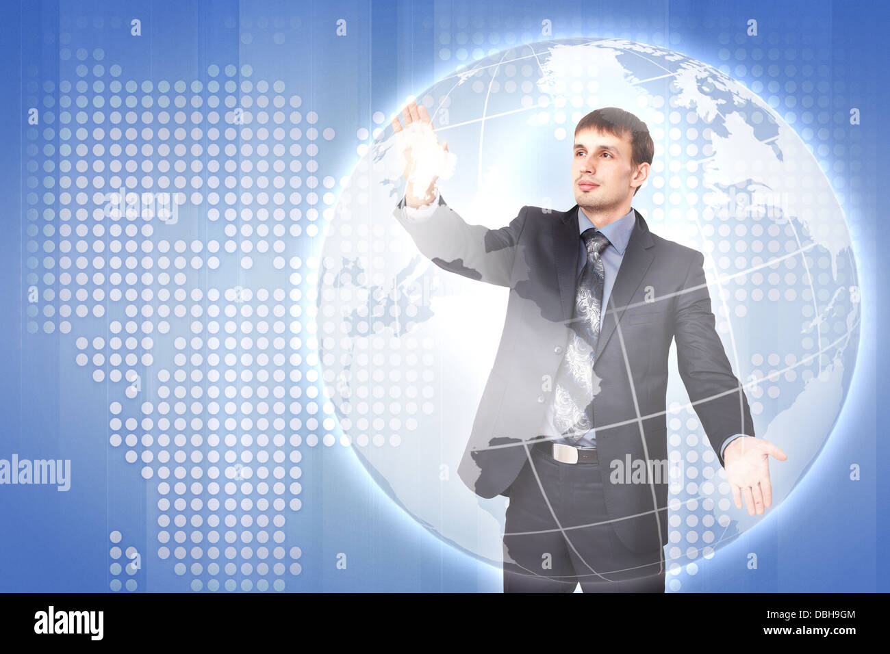 Internet concept of global technology Stock Photo - Alamy