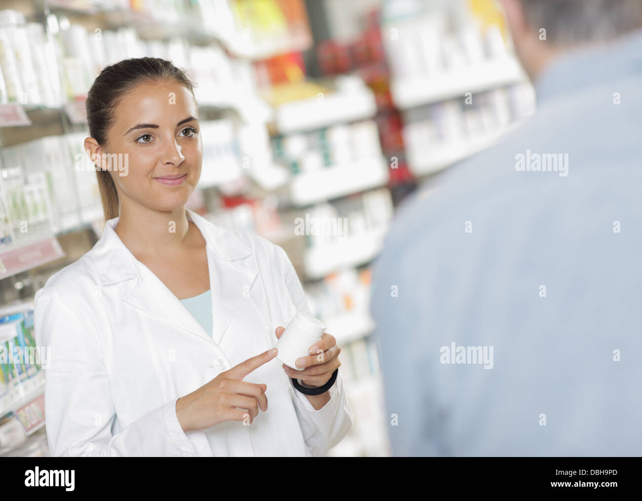 Two women pharmacy hi-res stock photography and images - Alamy