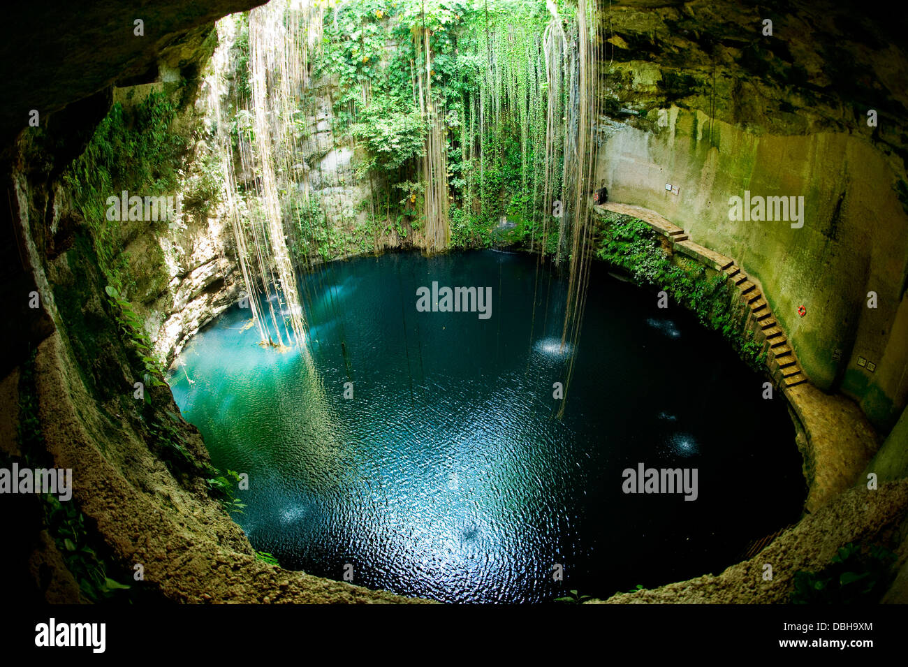Ik-Kil Cenote, Chichen Itza, Mexico Stock Photo - Alamy