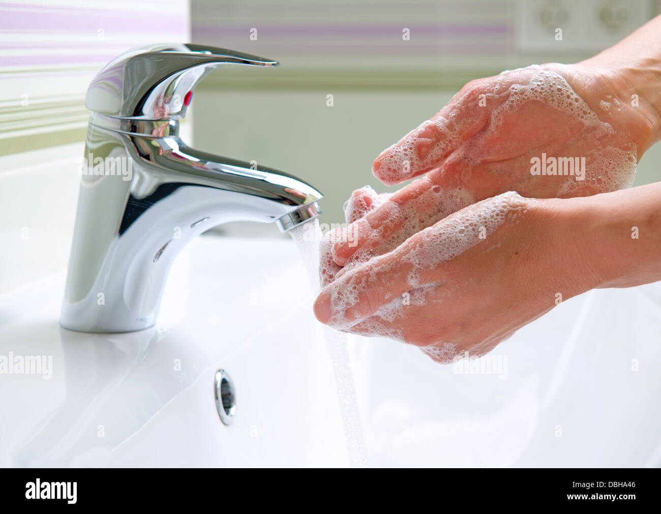 Washing Hands. Cleaning Hands. Hygiene Stock Photo - Alamy Washing Hands. Cleaning Hands. Hygiene Stock Photo - Alamy