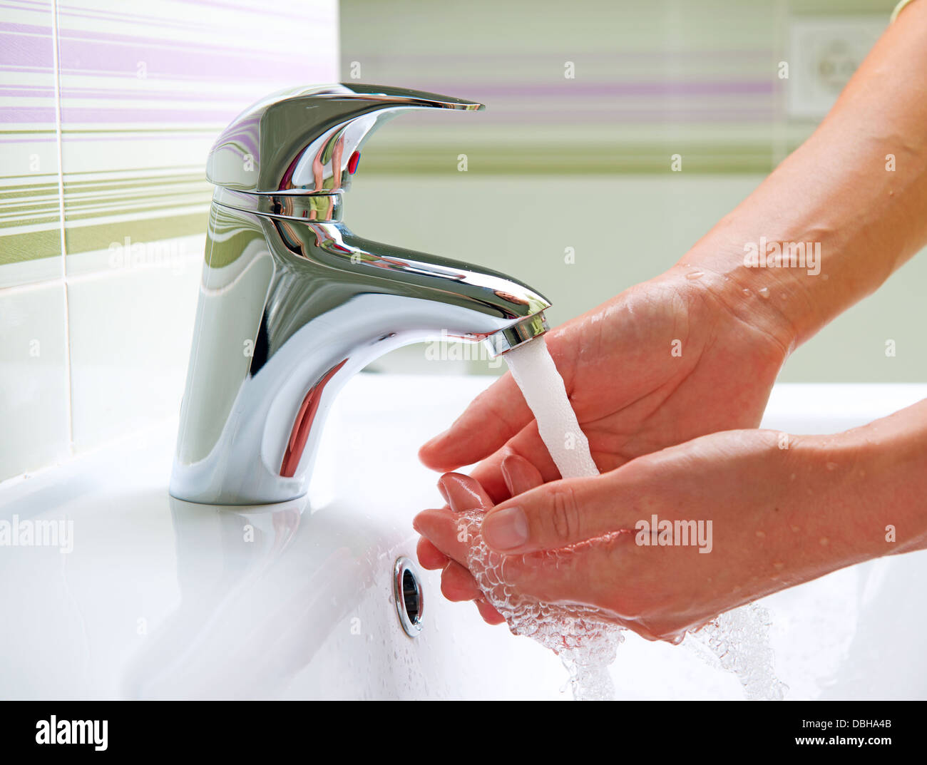 Washing Hands. Cleaning Hands. Hygiene Stock Photo - Alamy