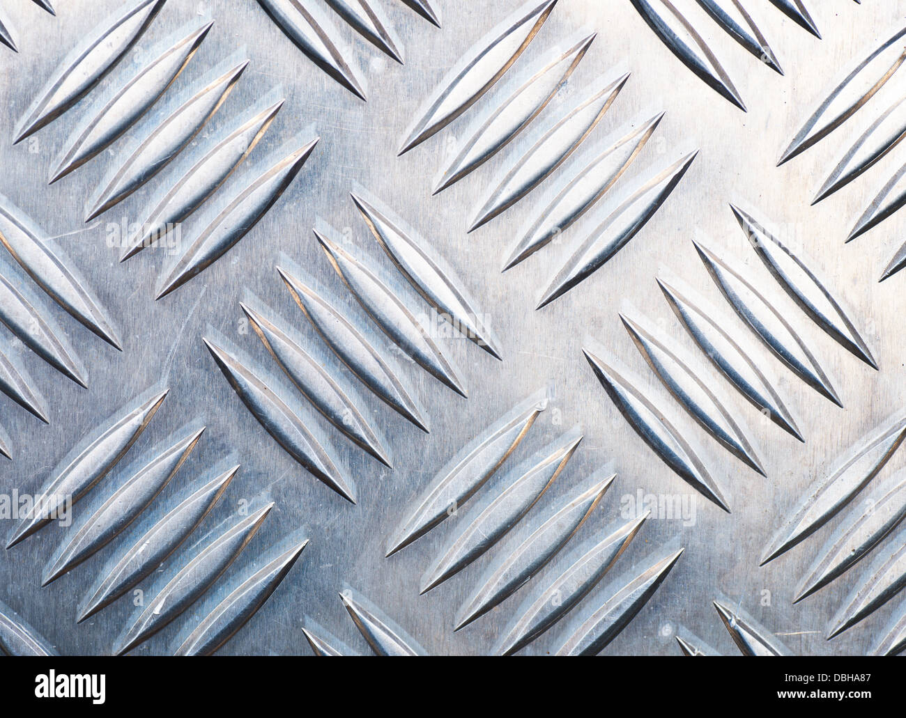 Metal Diamond Plate Background Stock Photo - Alamy