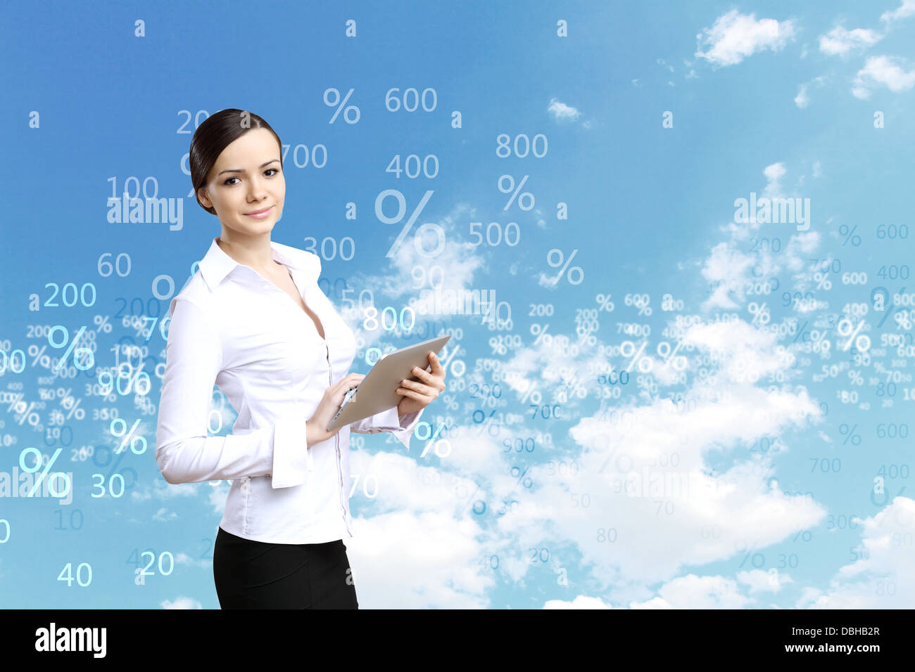 Business person and finance related background Stock Photo - Alamy