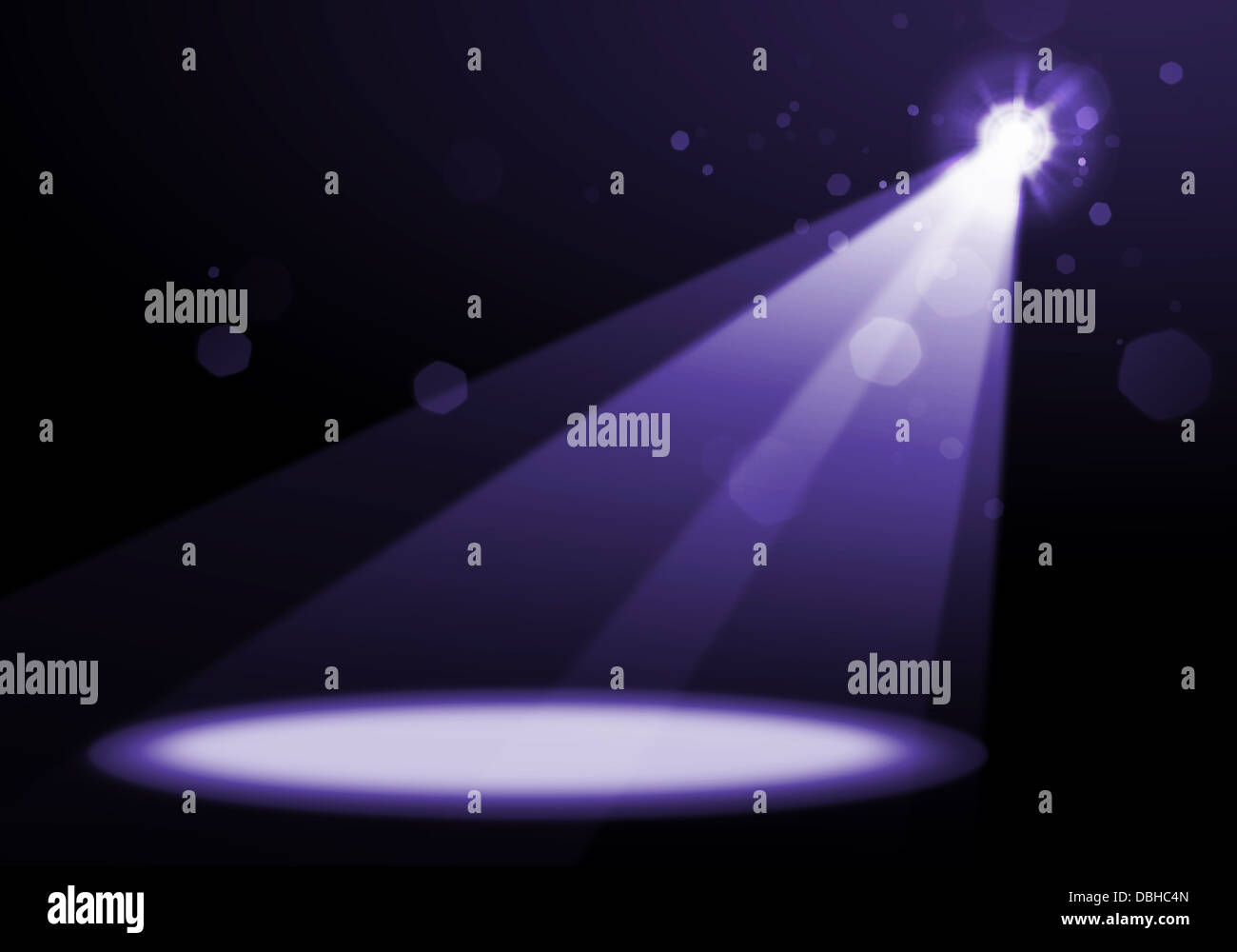 Stage lights. illustration Stock Photo - Alamy