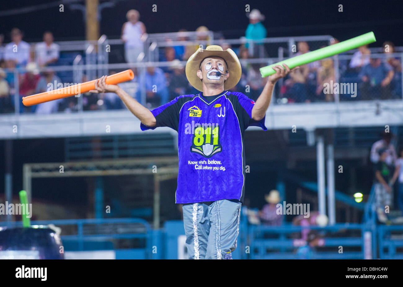 Rodeo clown hi-res stock photography and images - Alamy