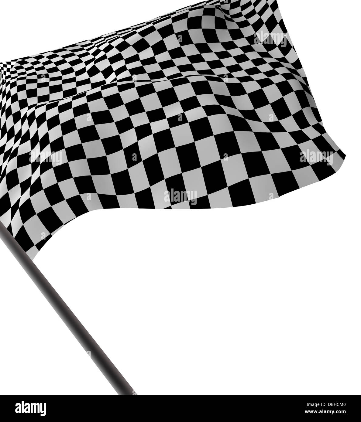 Large Checkered Flag Stock Photo - Alamy