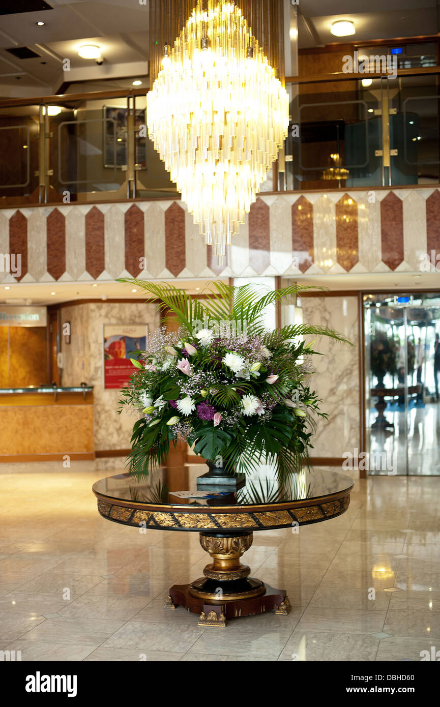 Master centerpiece at hotels lobby Stock Photo - Alamy