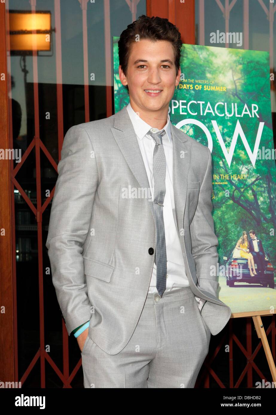 Los Angeles, CA, USA. 30th July, 2013. Miles Teller at arrivals for THE ...