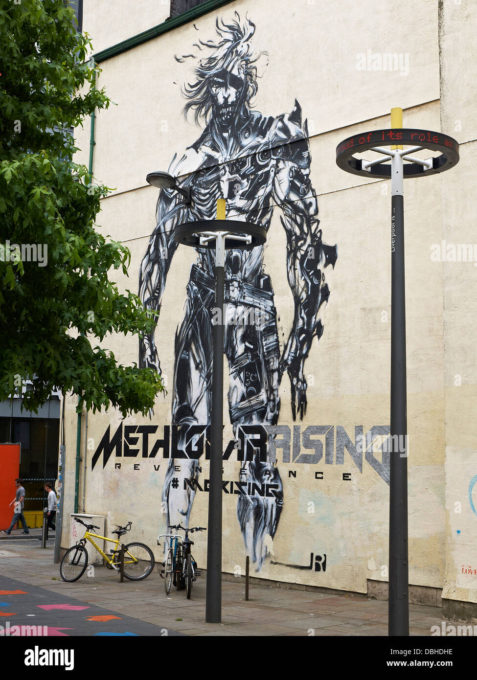 Graffiti in Liverpool Merseyside UK Stock Photo - Alamy