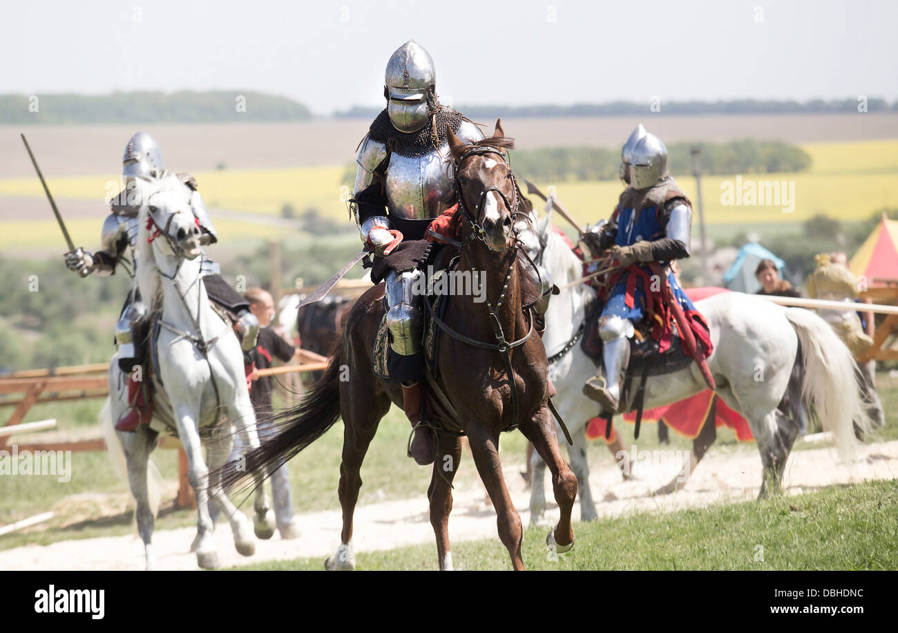 Knights In Battle Wallpaper