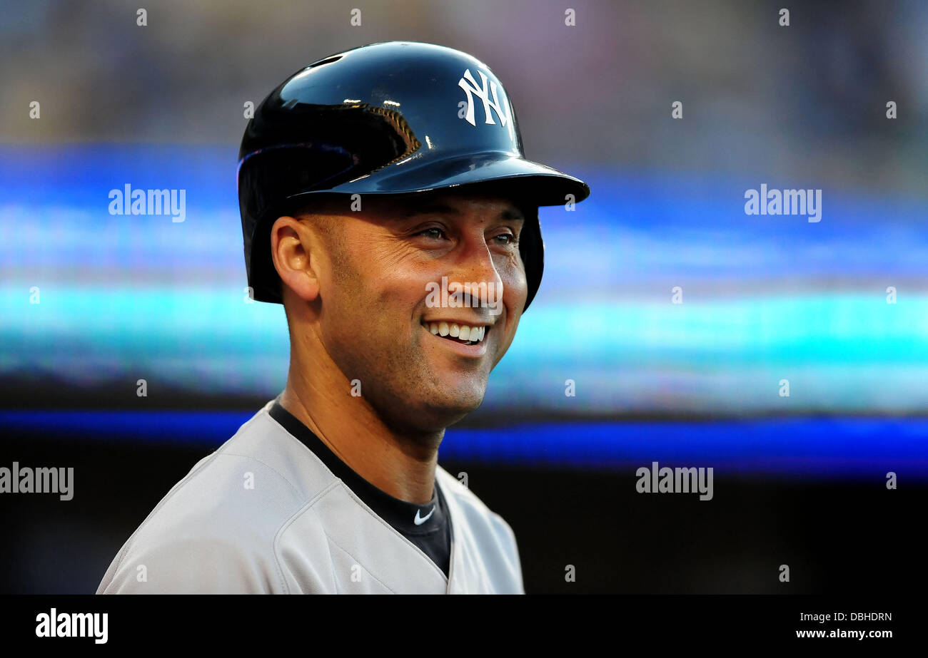Los Angeles, California, USA. 30th July 2013. New York Yankees ...
