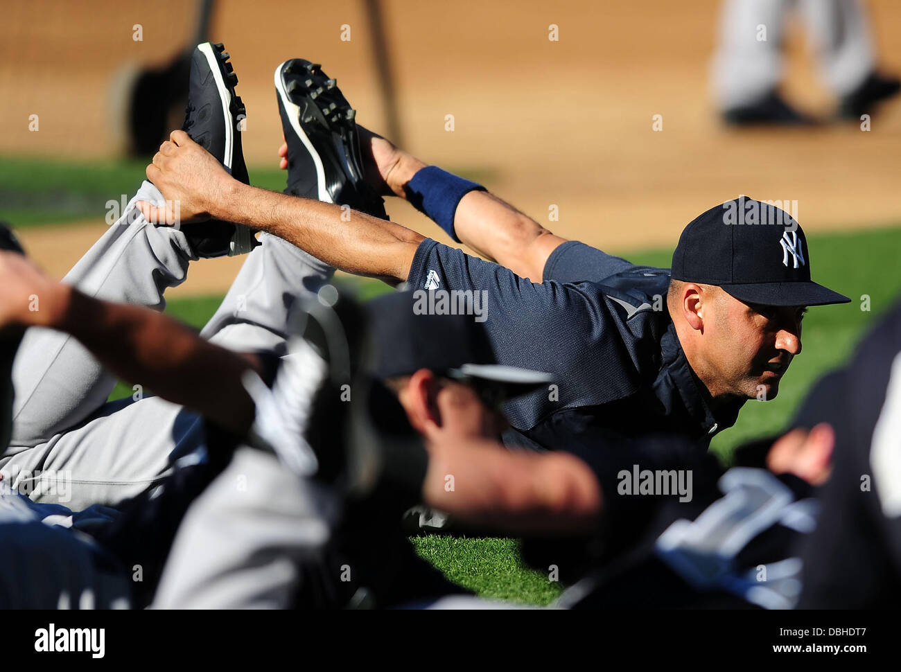 Los Angeles, California, USA. 30th July 2013. New York Yankees ...