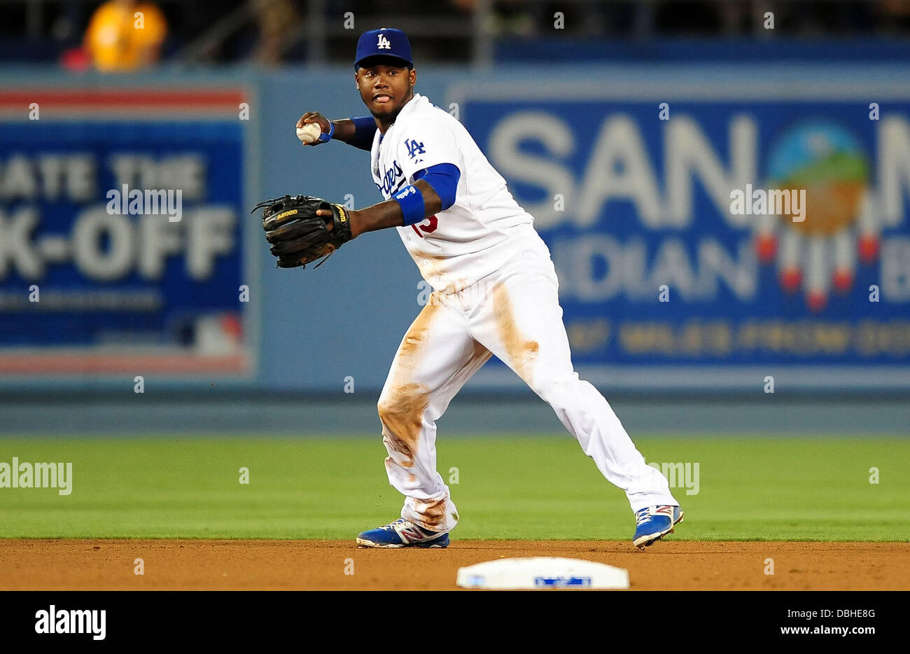 Los Angeles, California, USA. 30th July 2013. Los Angeles Dodgers ...