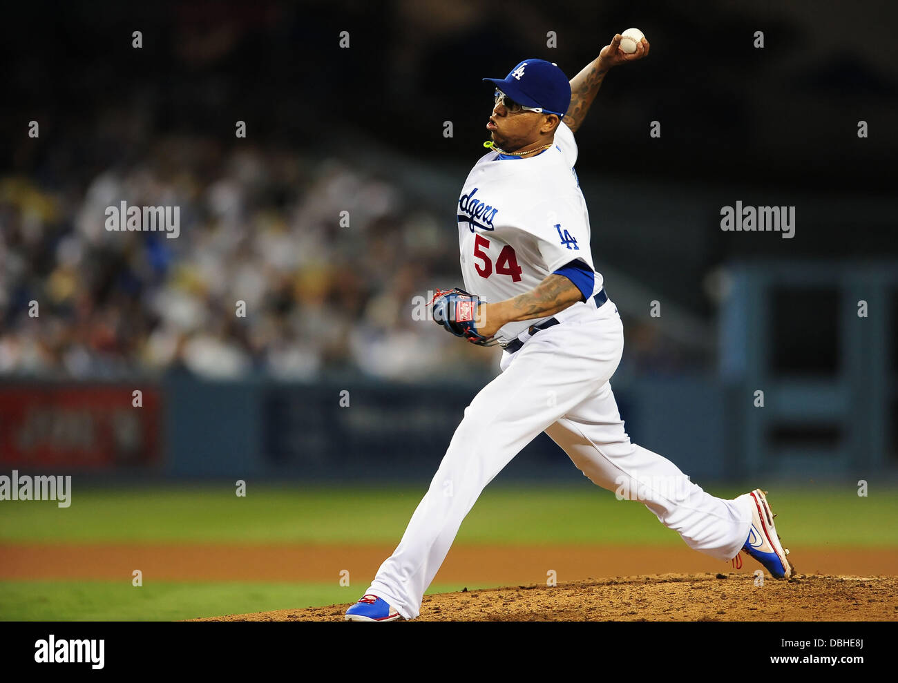 Los Angeles, California, USA. 30th July 2013. Los Angeles Dodgers ...