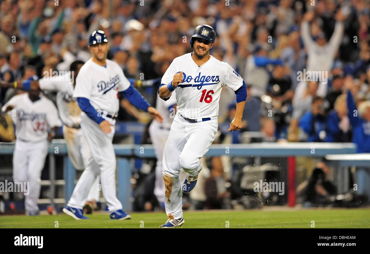 Los Angeles, California, USA. 30th July 2013. Los Angeles Dodgers right ...