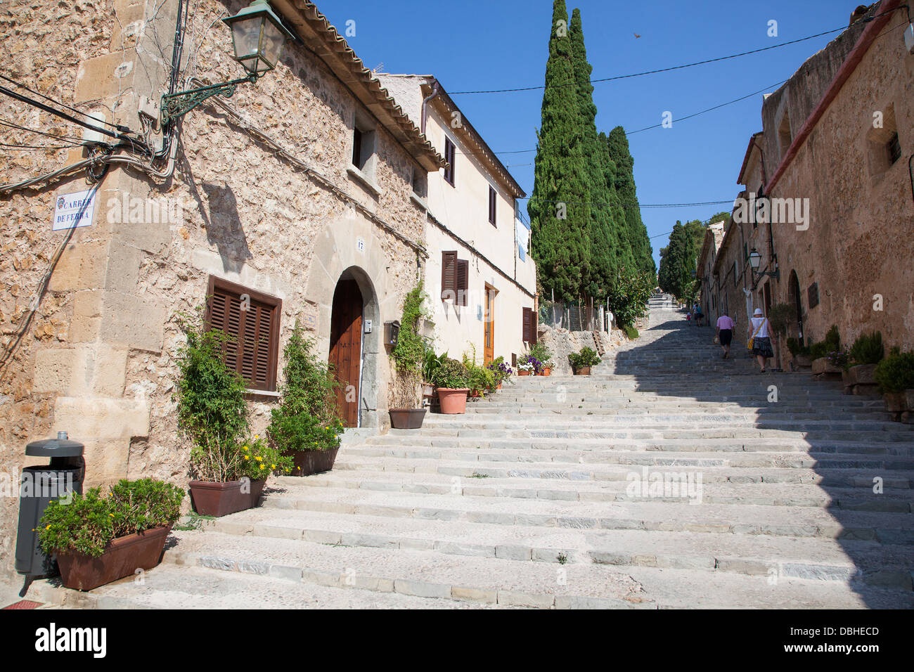 Pollenca old main square High Resolution Stock Photography and Images ...