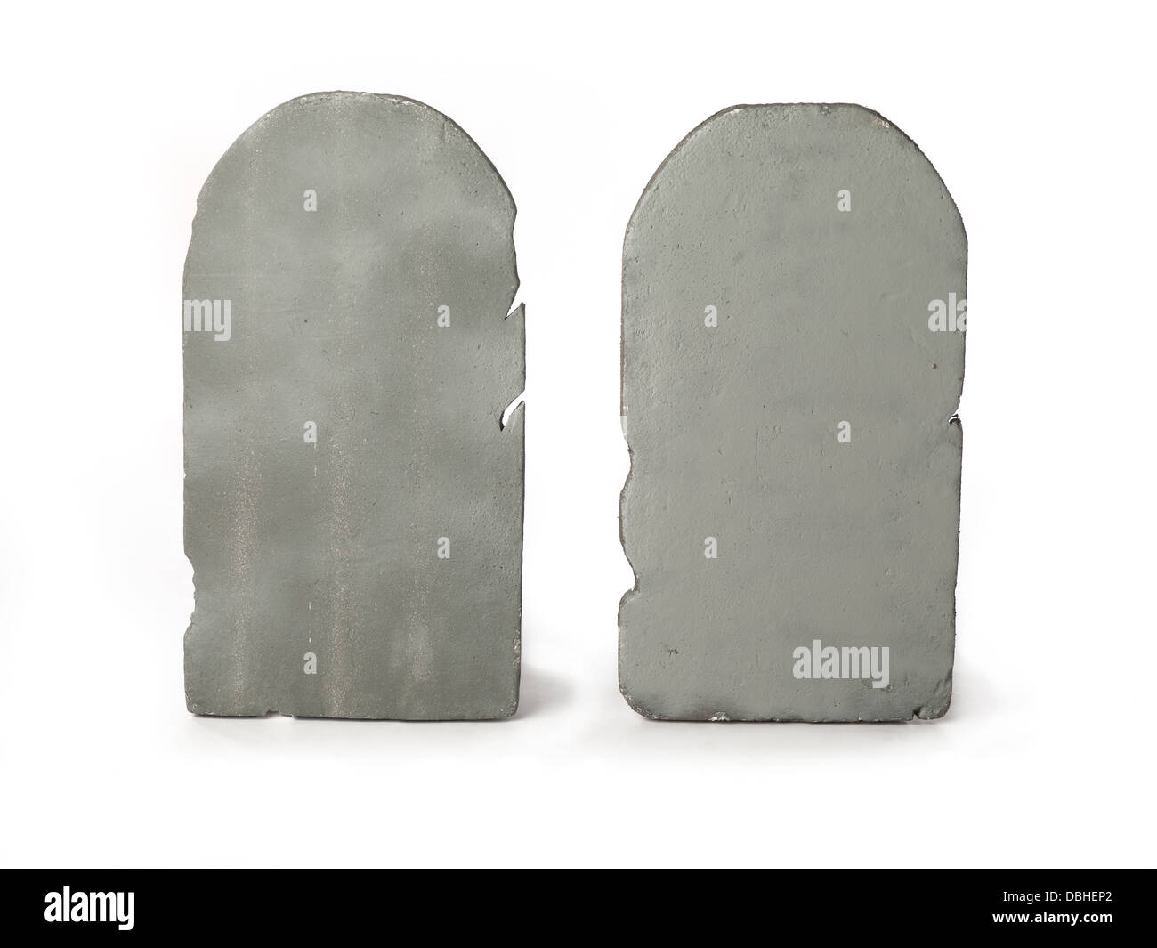 illustrated image of two gravestones Stock Photo - Alamy