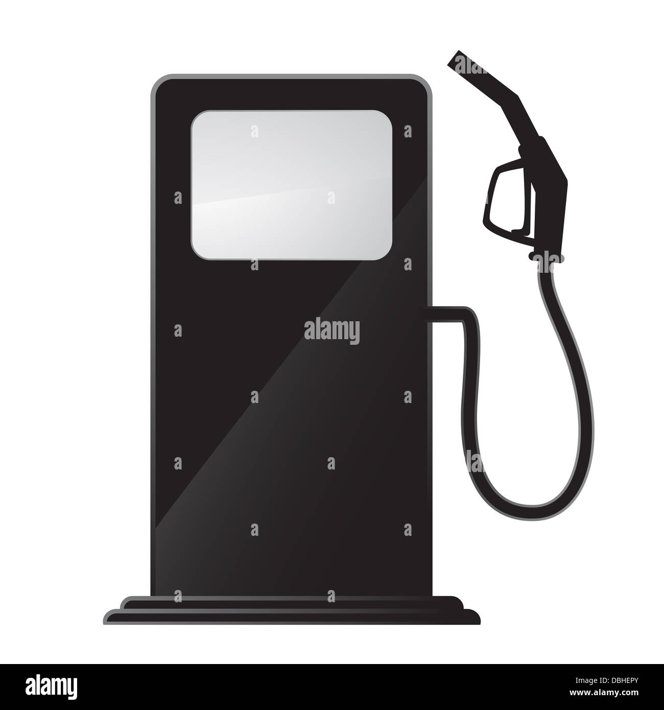 simple gas station icon Stock Photo - Alamy