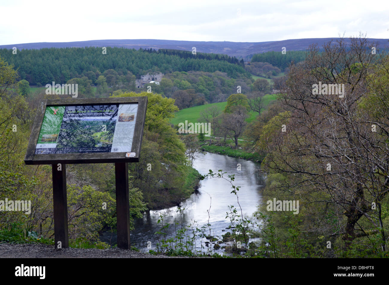 River wharfe and strid wood hi-res stock photography and images - Alamy
