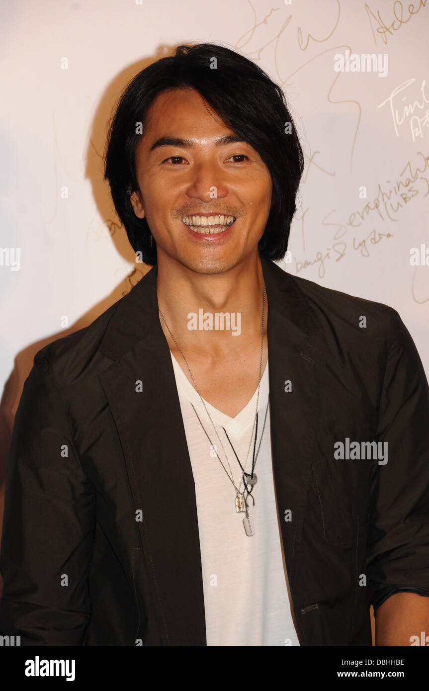 Hong Kong, China. 30th July, 2013. Model Mandy Lieu, actor Ekin Cheng ...