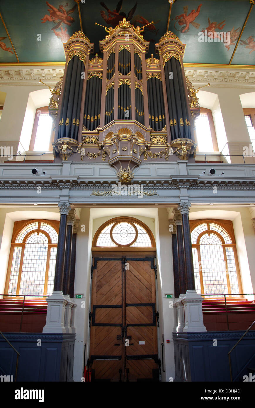 interior of Sheldonian Theatre Oxford UK Stock Photo - Alamy
