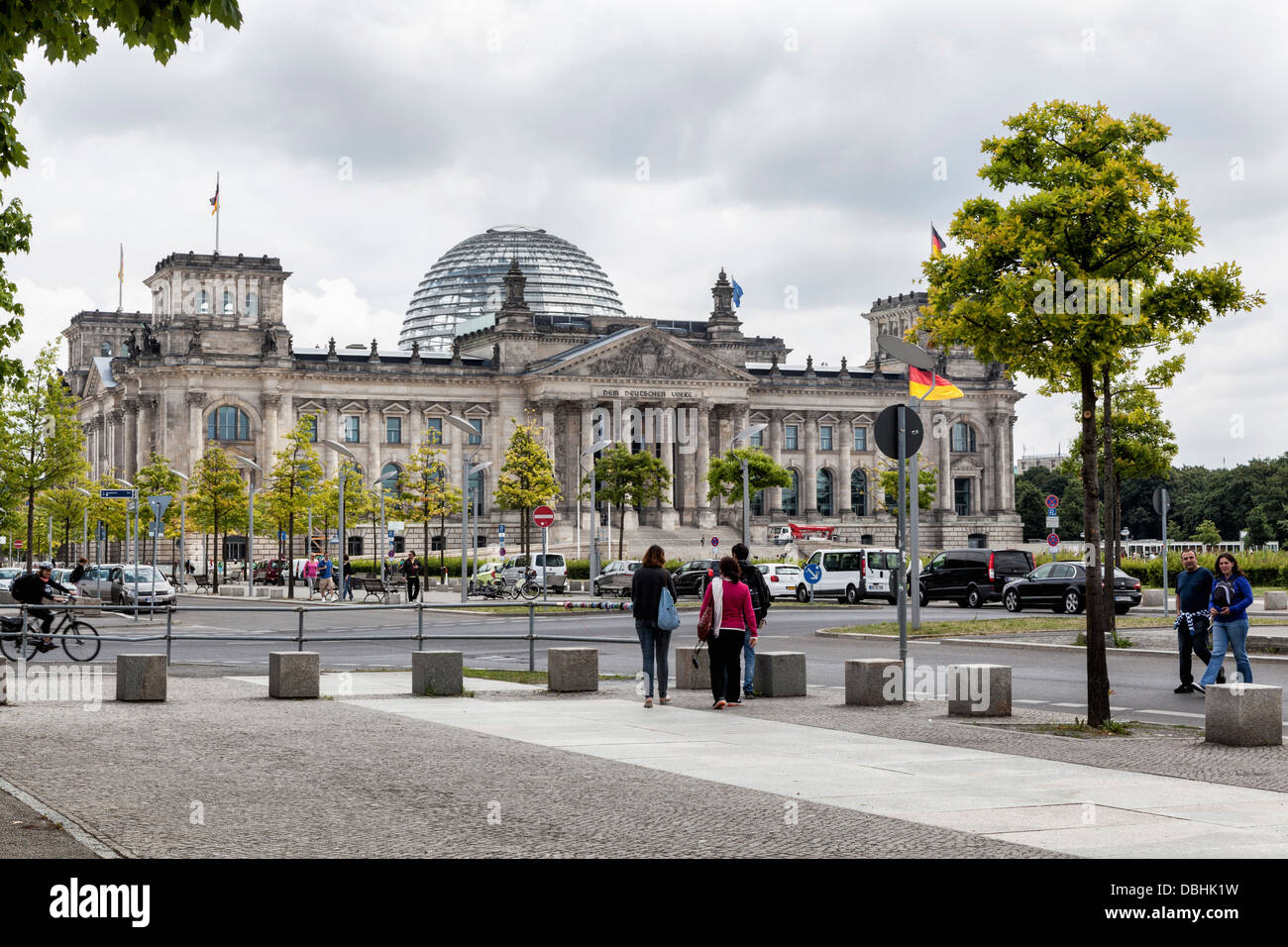 Reichstag neo baroque building glass dome hi-res stock photography and ...