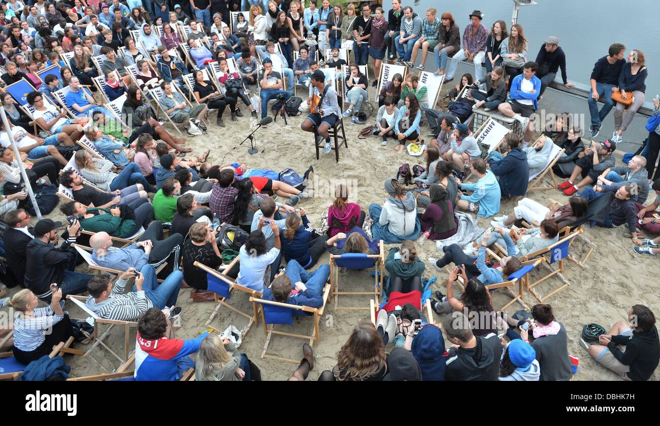 Berlin, Germany. 31st July, 2013. Singer Patrice gives a concert at ...