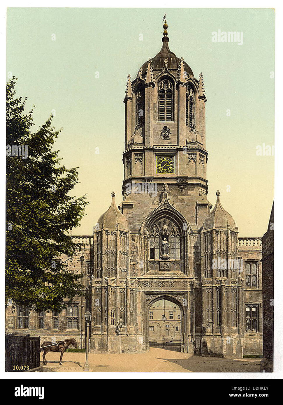 [Tom Tower, Oxford, England] (LOC Stock Photo - Alamy
