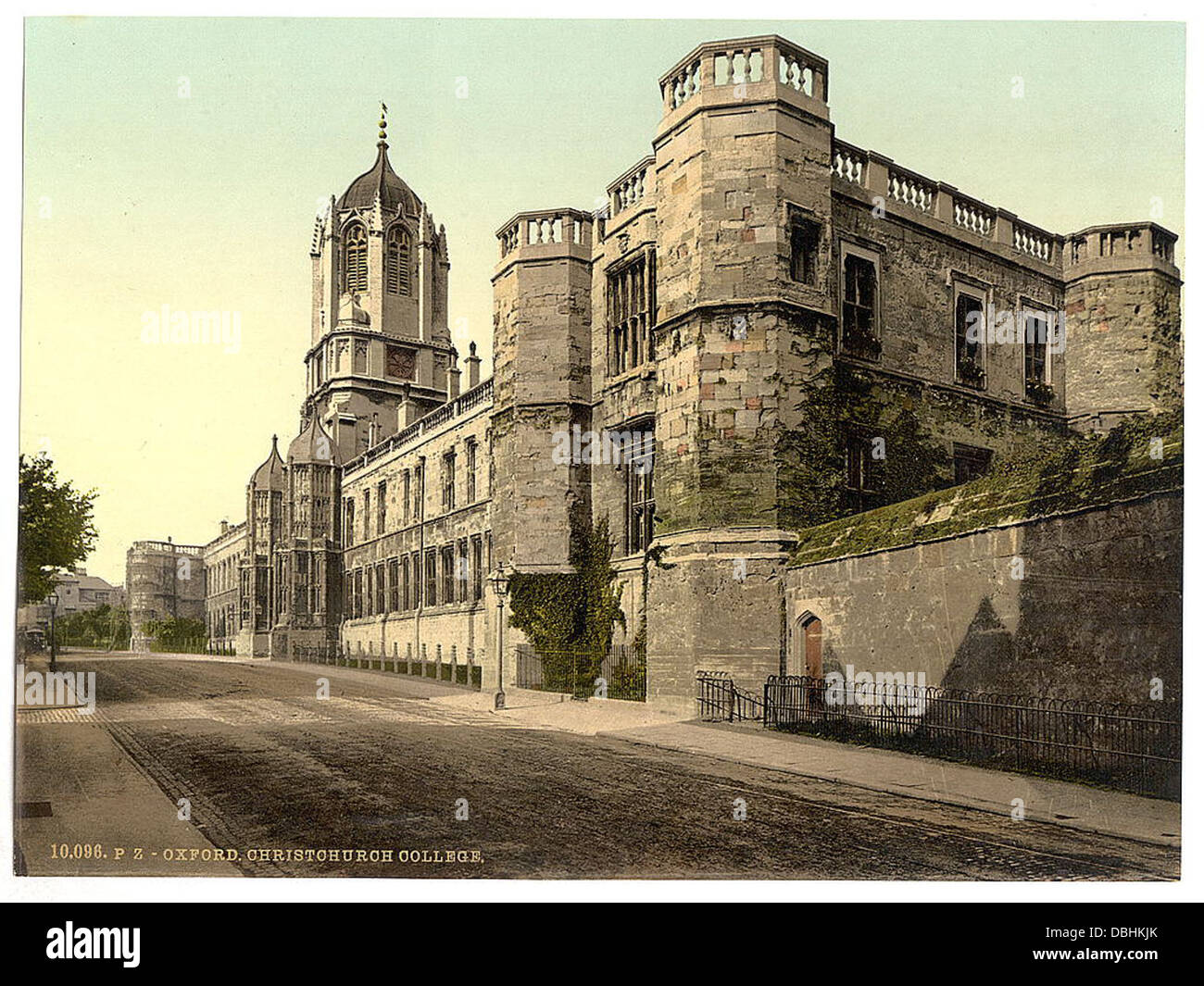 [Christ Church College, Oxford, England] (LOC Stock Photo - Alamy