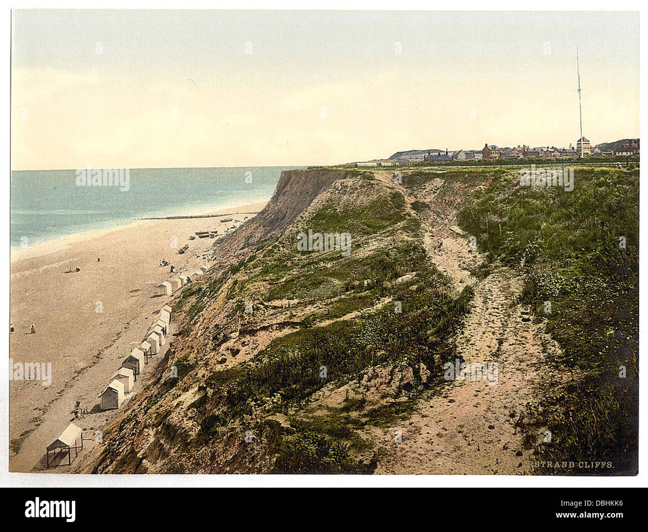 [Cliffs, Overstrand, England] (LOC Stock Photo - Alamy