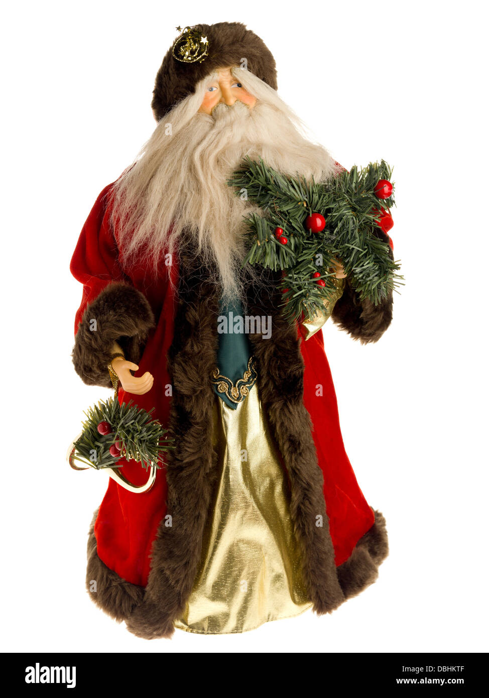santa claus figurine Stock Photo - Alamy
