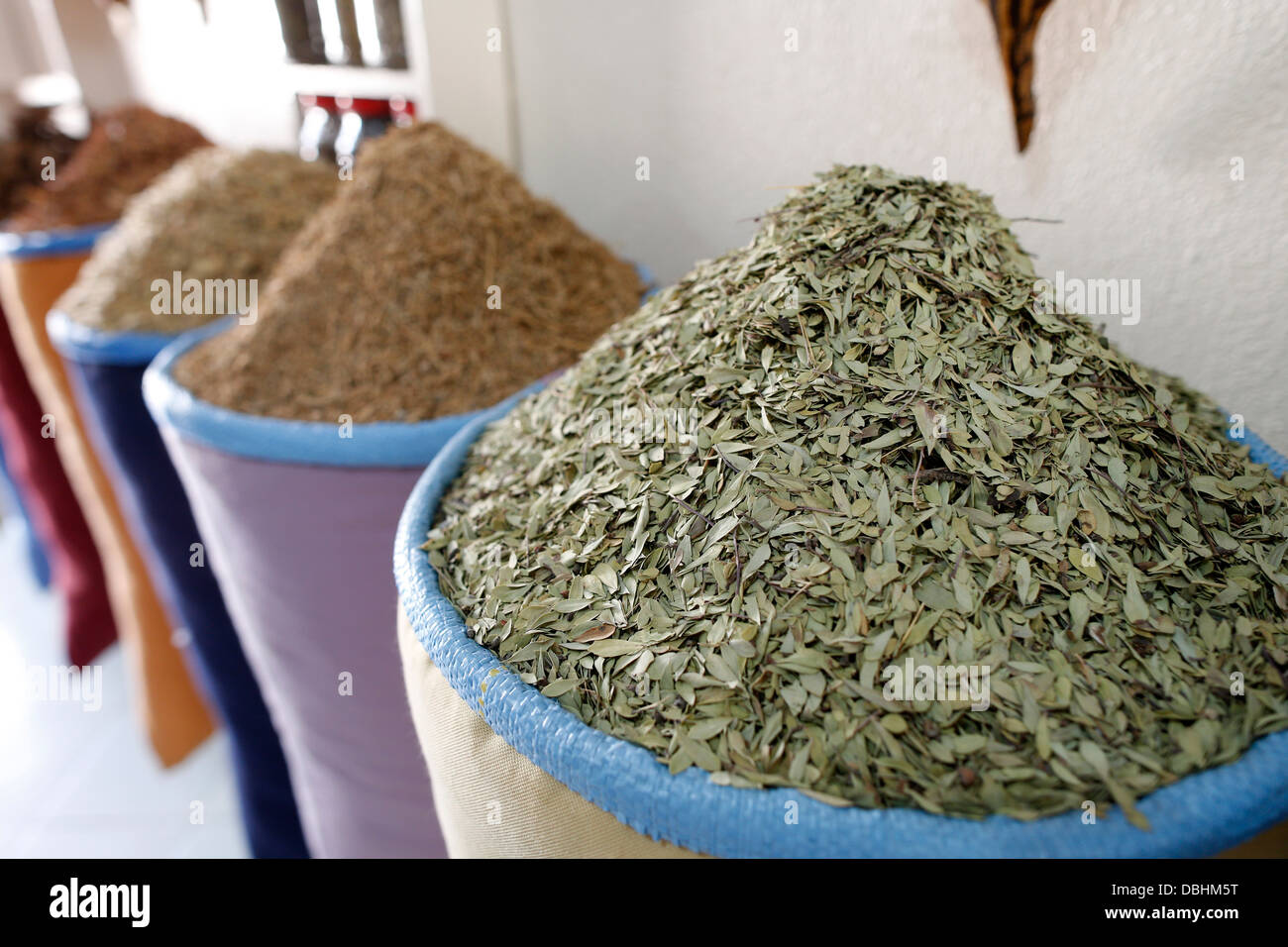 Traditional cures at the local apothecary's shop Stock Photo - Alamy
